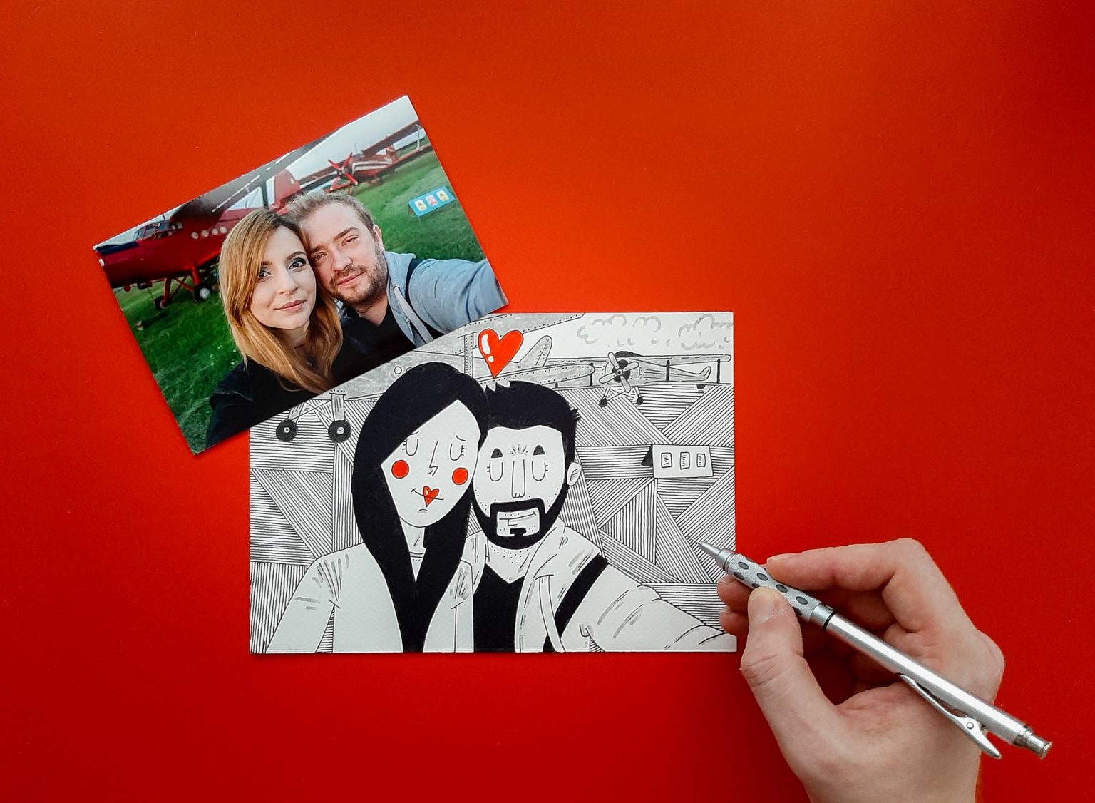 Desene după fotografia ta – Adrian Serghie