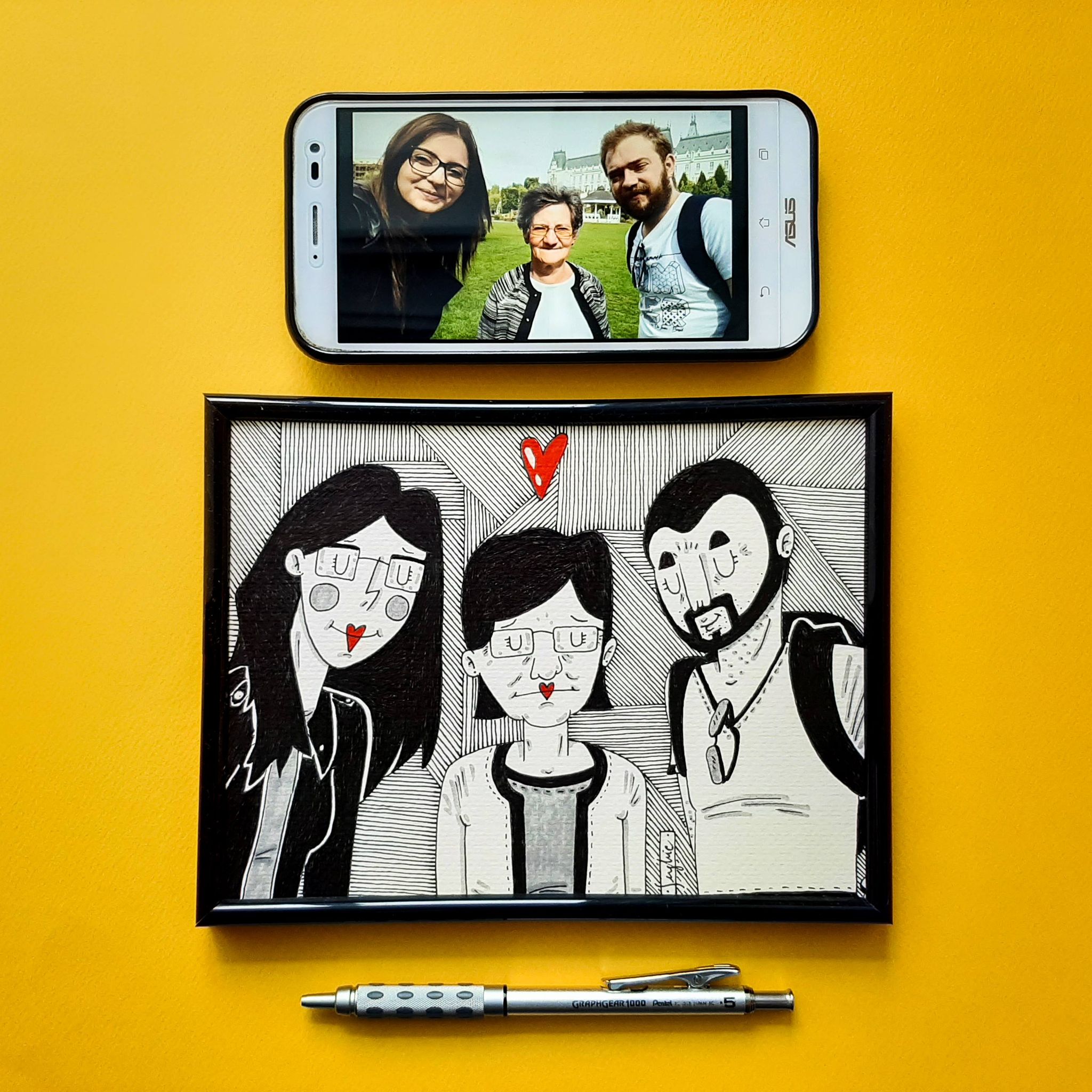 Desene după fotografia ta – Adrian Serghie